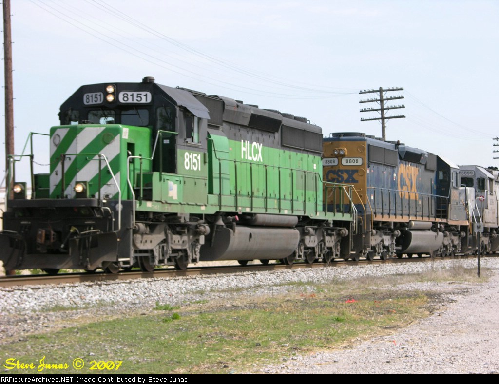 HLCX 8151,CSX 8808